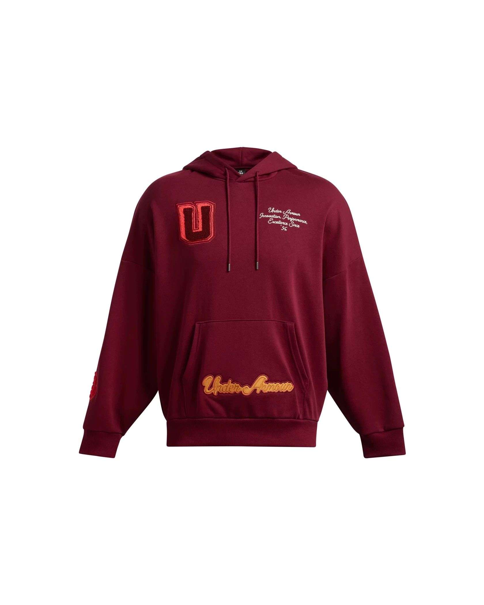 UA Icon Heavyweight Terry Armour Oversized Hoodie | Under Armour