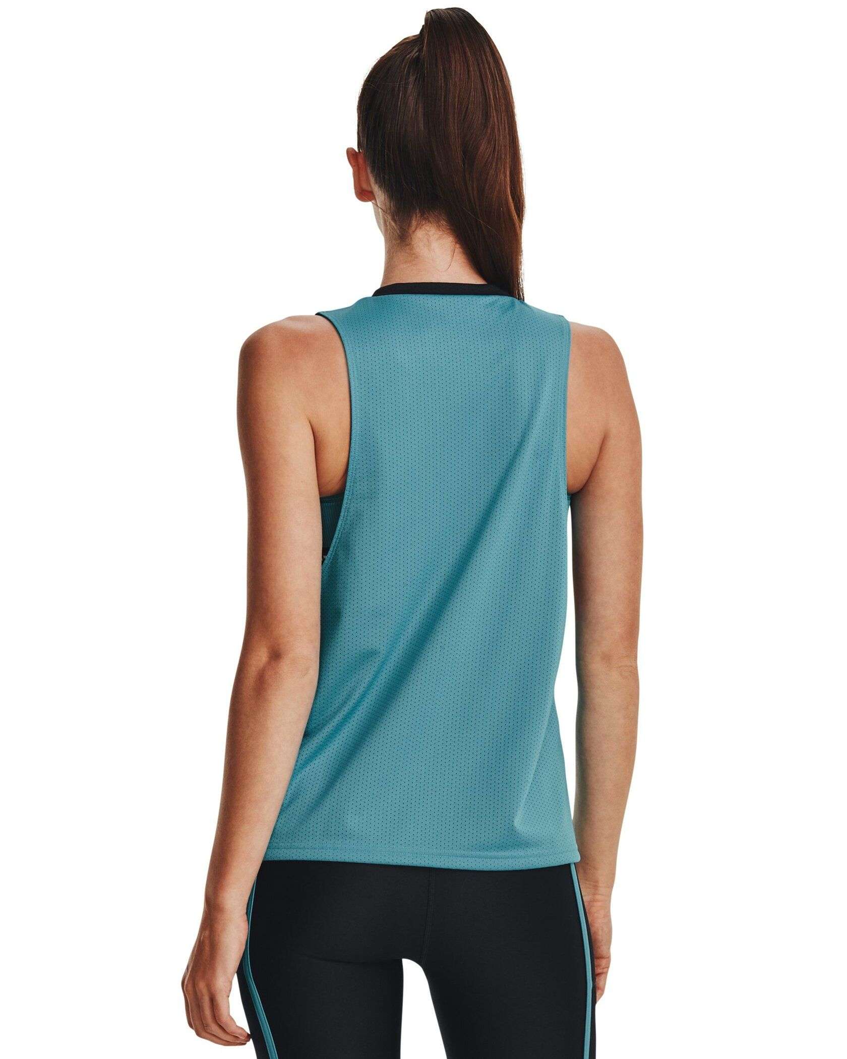 UA Project Rock Penny Mesh Reversible Tank