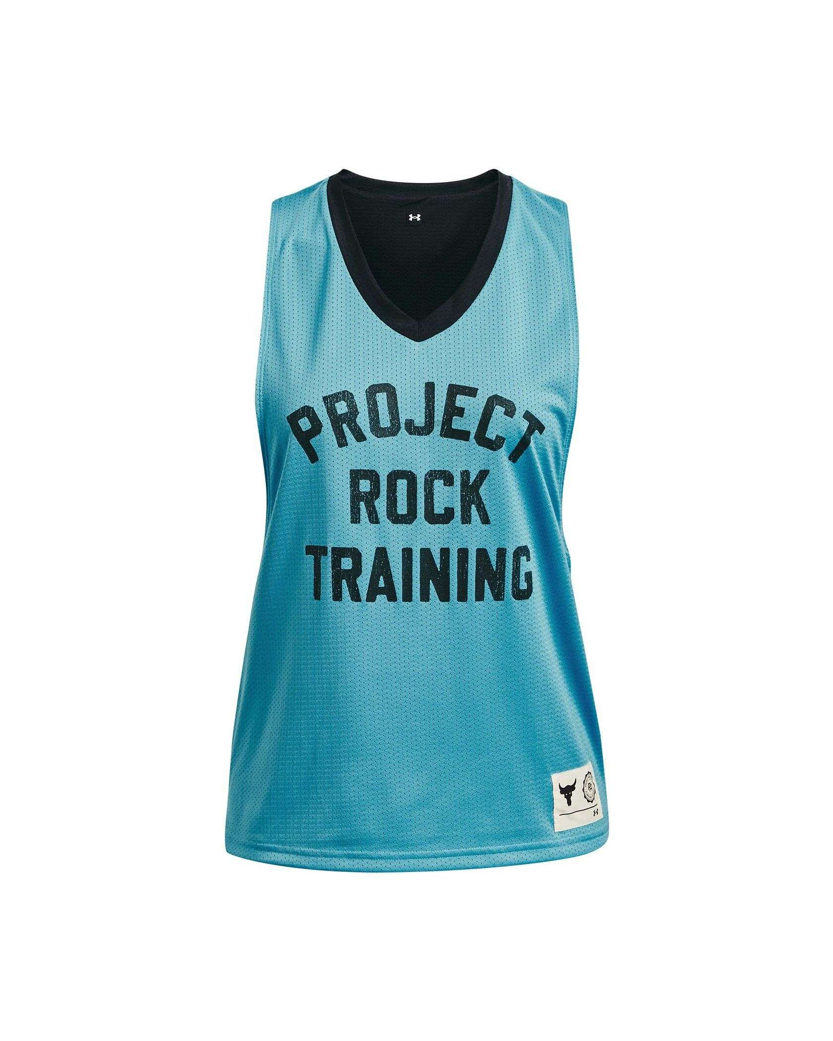 UA Project Rock Penny Mesh Reversible Tank